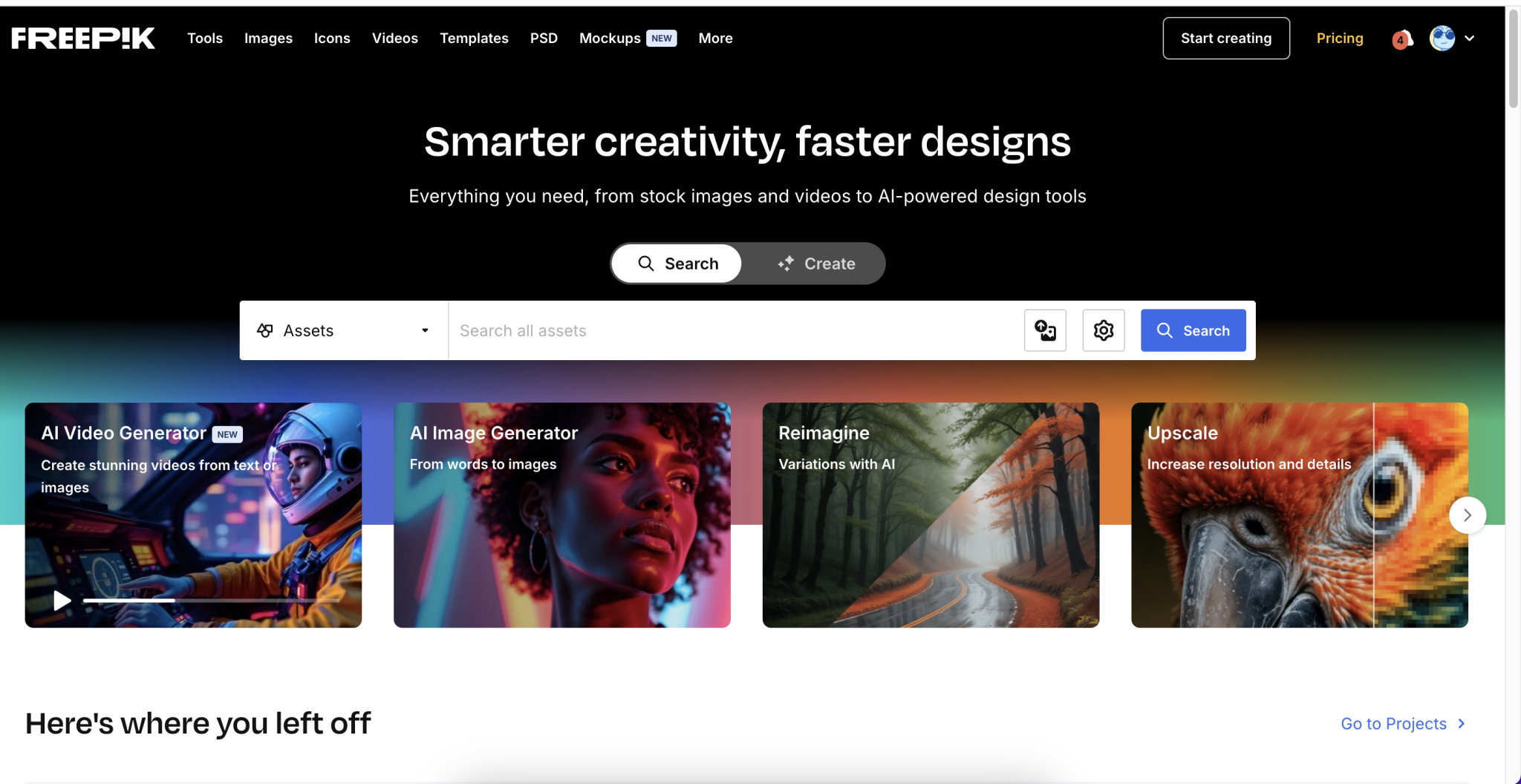 Freepik - Revixai AI reviews